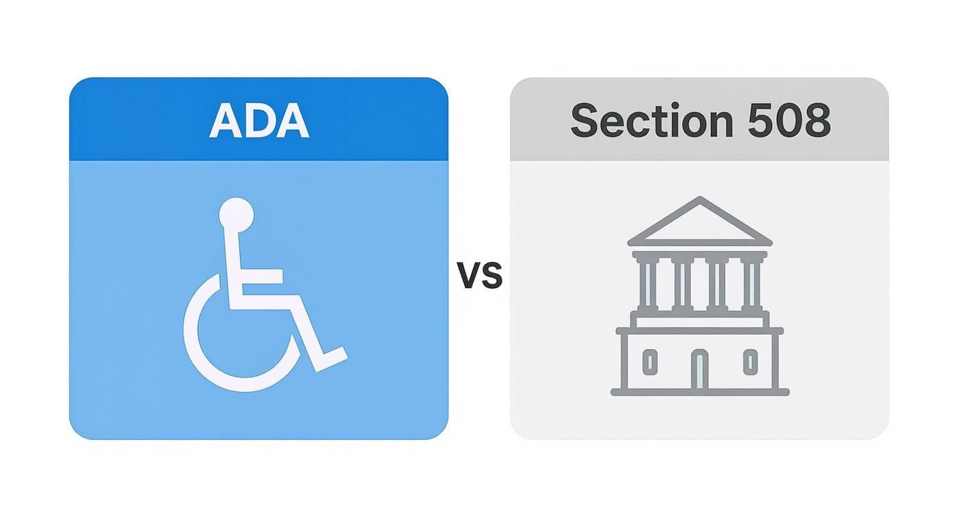 Ada and Section 508: Key Differences for Accessibility