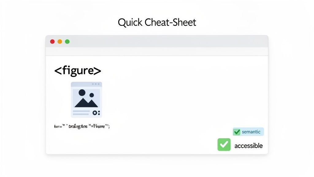 Mastering the Figure HTML Tag for Semantic Web Design